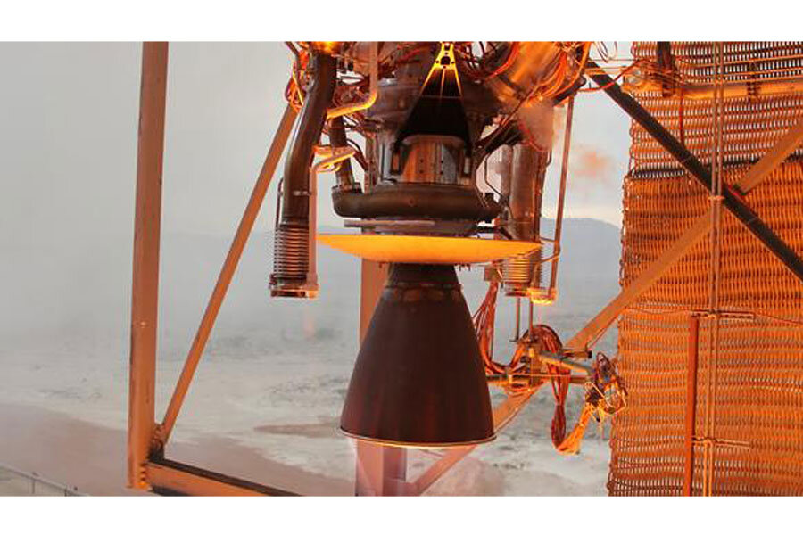 Blue Origin finishes engine for suborbital flights - CSMonitor.com