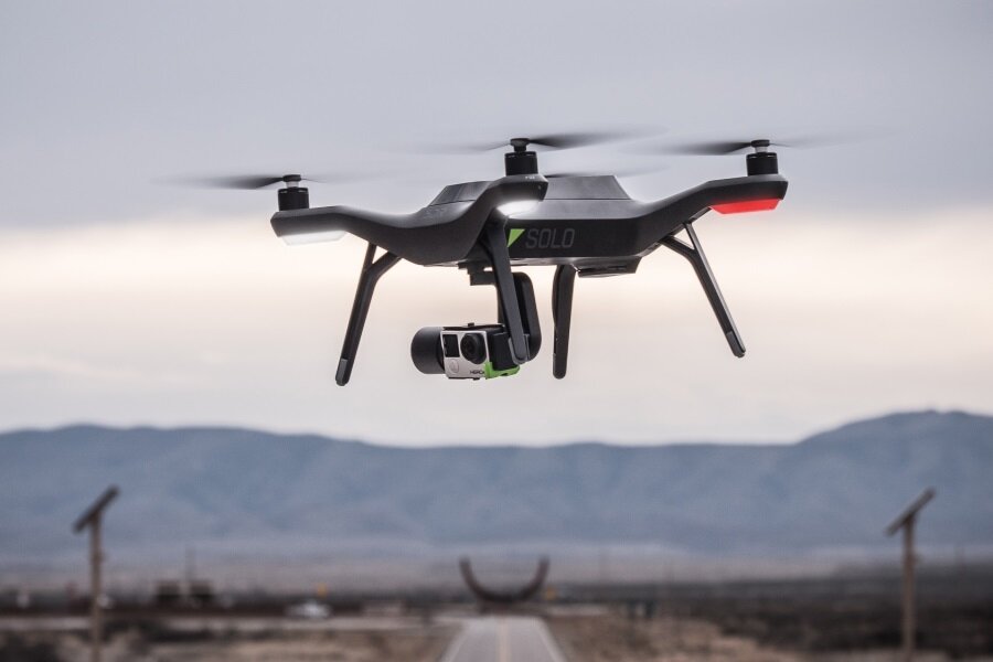 3D Robotics Solo drone aims to make flying and filming easier ...