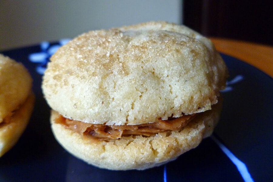 Classic sugar cookies sandwiched with cookie butter - CSMonitor.com