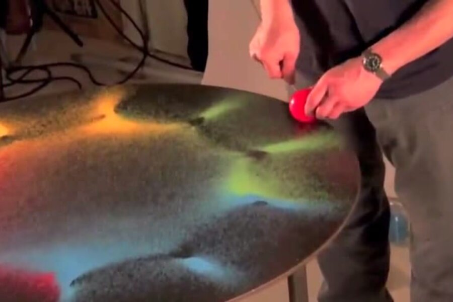 'Colour Sound' video shows the geometry of sound - CSMonitor.com