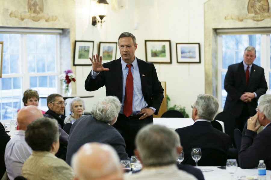 Does anything about Martin O’Malley’s campaign make sense? - CSMonitor.com