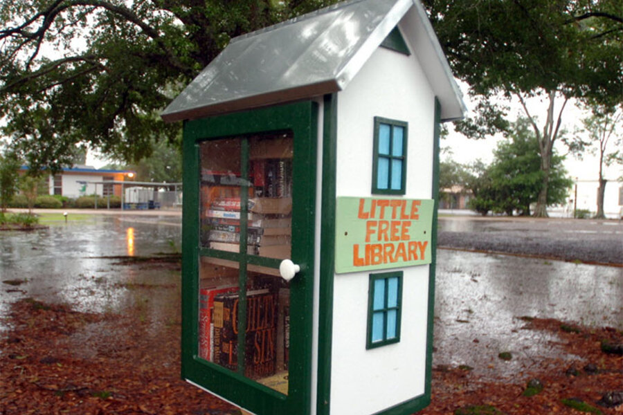 Little Free Library book highlights the growing project - CSMonitor.com