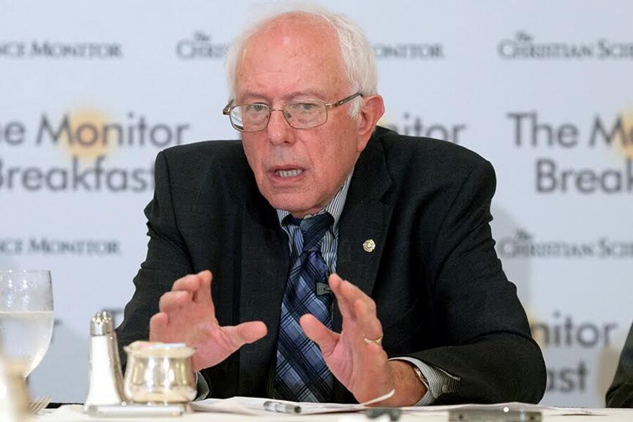 Bernie Sanders: 'I’m proud to be Jewish' - CSMonitor.com