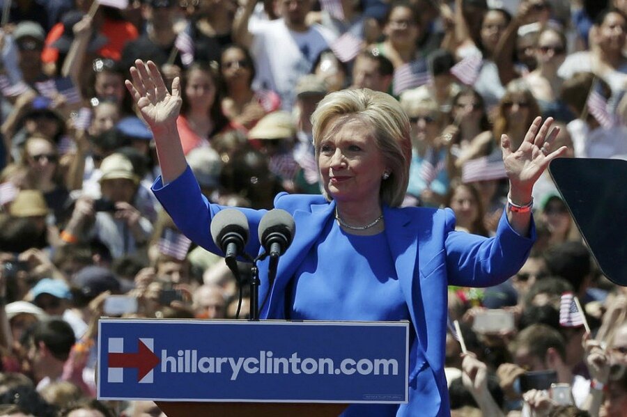 Hillary Clinton Did Her Big Campaign Speech Fly