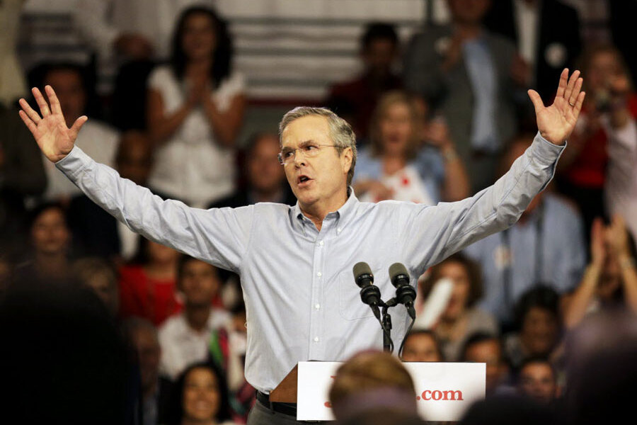 Jeb Bush launches presidential campaign 'with heart' - CSMonitor.com