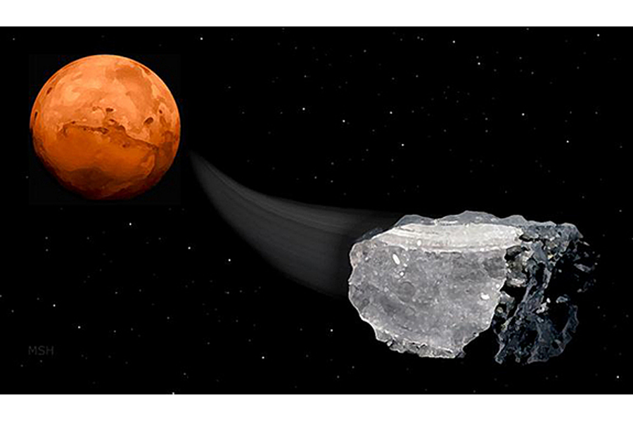 Methane discovered in Martian meteorites: A sign of life? - CSMonitor.com