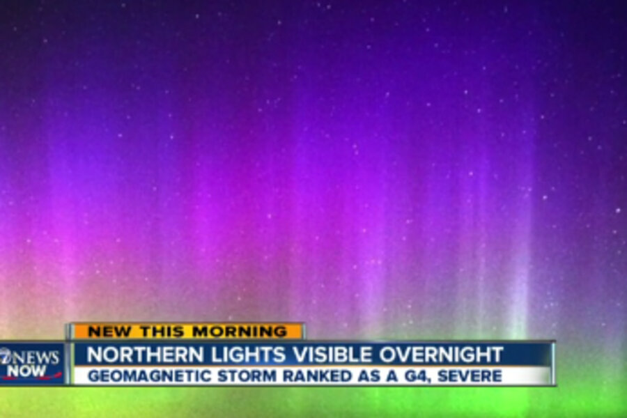 Solar storm brings spectacular aurora to parts of United States ...