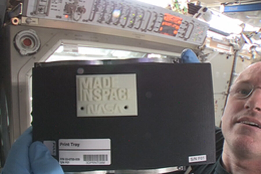 Coming soon: 3-D printers recycle plastic in space - CSMonitor.com