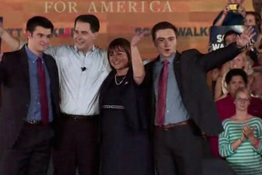 Walker: 'I will win and fight for you' - CSMonitor.com