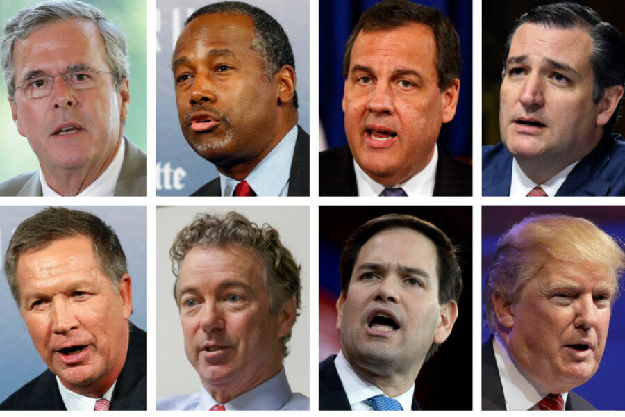 Why this GOP presidential debate has a different look - CSMonitor.com