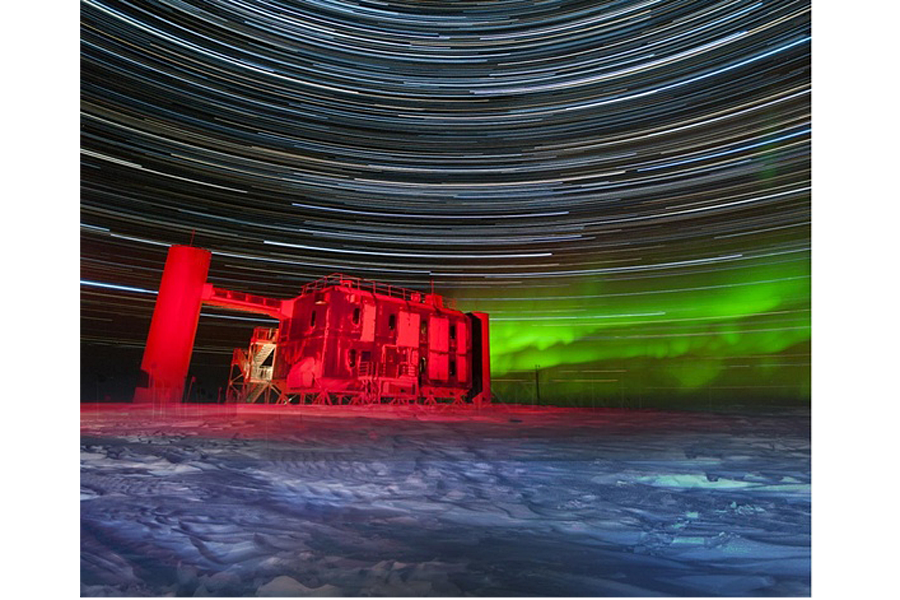 Deep beneath Antarctica's ice, signs of bizarre cosmic particles ...