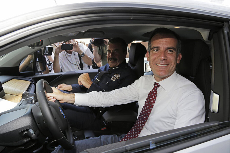 LA police commit to a greener future with electric cop cars, even a ...