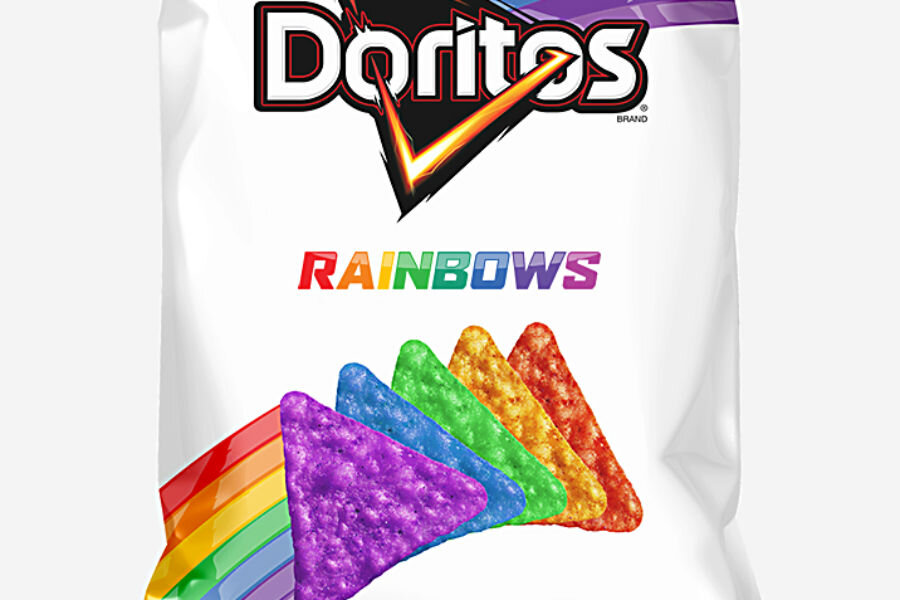 Doritos releases rainbow chips in support of LGBT pride - CSMonitor.com