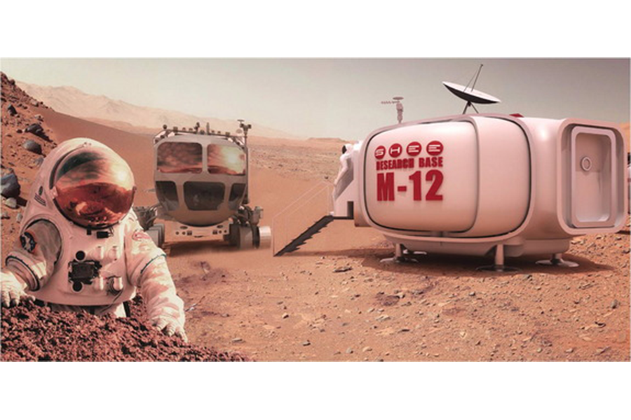 Future Mars habitats could build themselves - CSMonitor.com