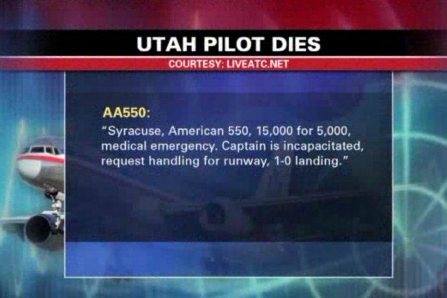 Co-pilot, crew praised for safely landing plane after pilot dies mid ...