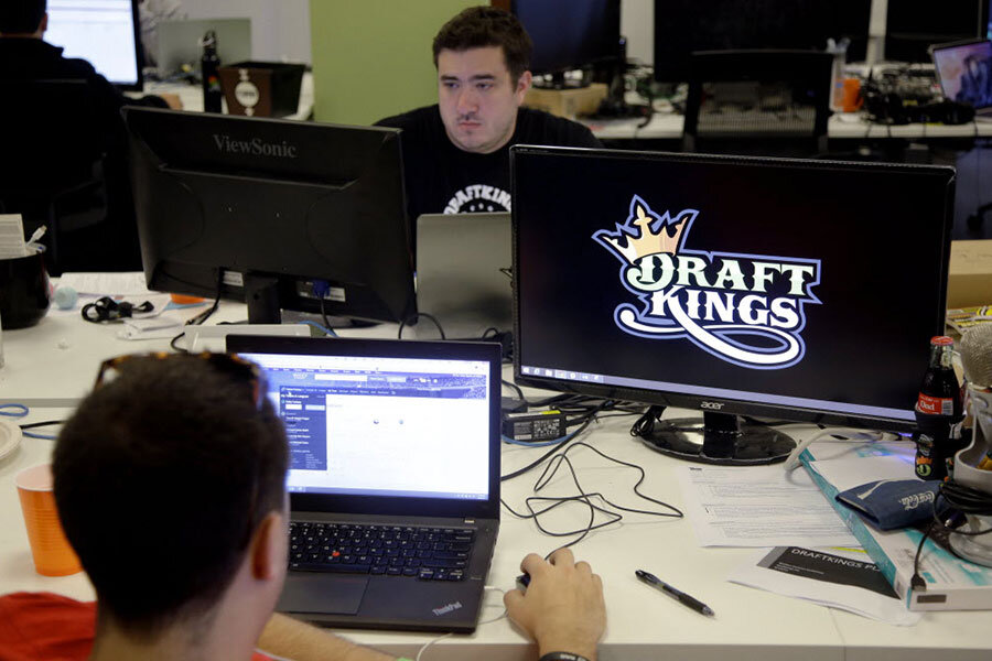 DraftKings open to regulation as it works to regain trust - CSMonitor.com
