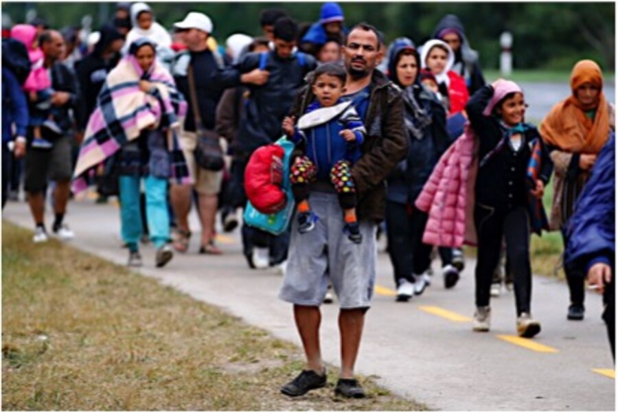 How one American found a way to help Syrian refugees: baby carriers ...