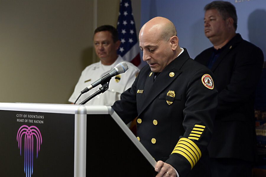 Fallen heroes: Kansas City mourns loss of two firefighters - CSMonitor.com