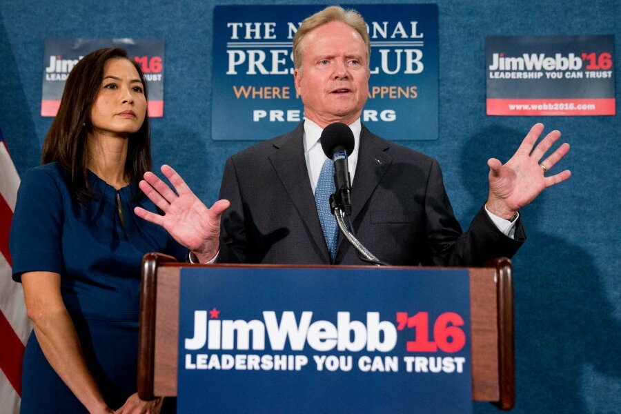 Jim Webb quits the Democratic race: Will he run as an independent ...