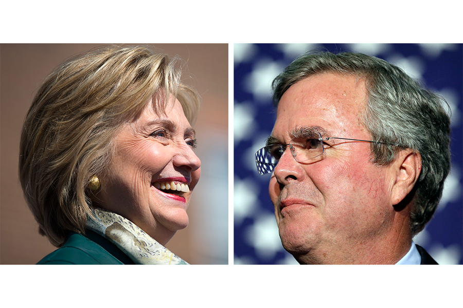 Jeb Bush vs. Hillary Clinton? In new ads, the two attack each other ...