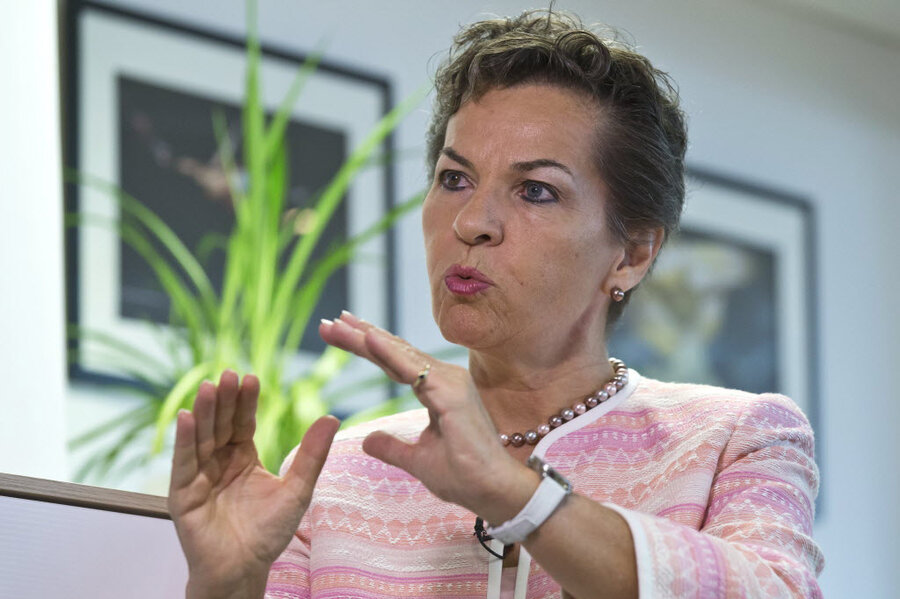 UN climate chief: National carbon pledges are good start, but not ...