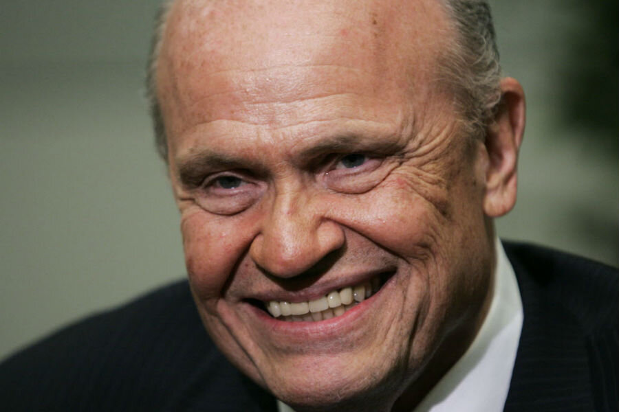 Fred Thompson's integrity won admiration from both sides of political ...