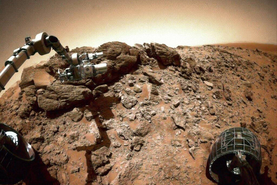 Smog on Mars? How acidic fog melted Martian rocks - CSMonitor.com