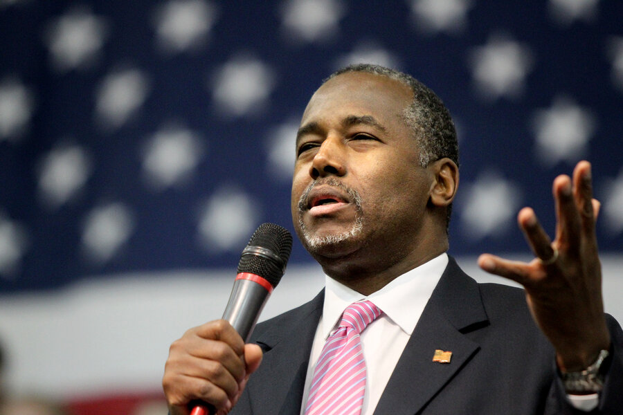 How Ben Carson became leader in war against ‘political correctness ...