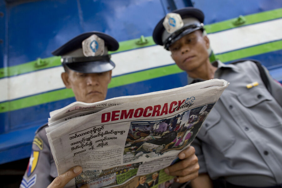 Myanmar military promises cooperation in political transition ...
