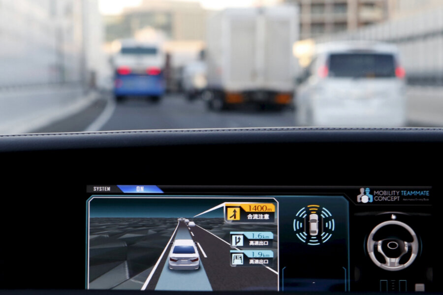 To test self-driving tech, automakers built a fake city in Michigan ...