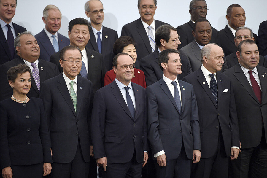World leaders show rare unity in climate summit opening - CSMonitor.com