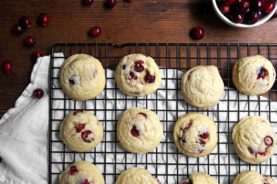 Cranberry almond cookies - CSMonitor.com