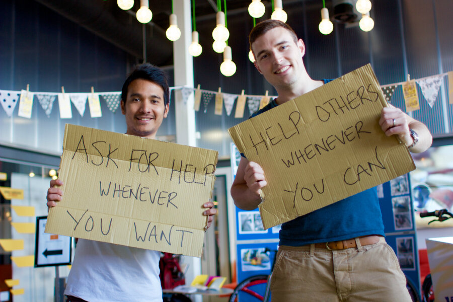 Website helpfulpeeps connects willing helpers with those in need ...