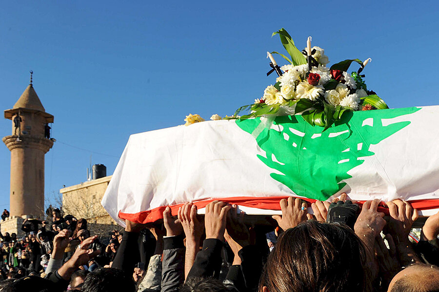 To avenge or not? At funeral in Bekaa Valley, it's not really a ...