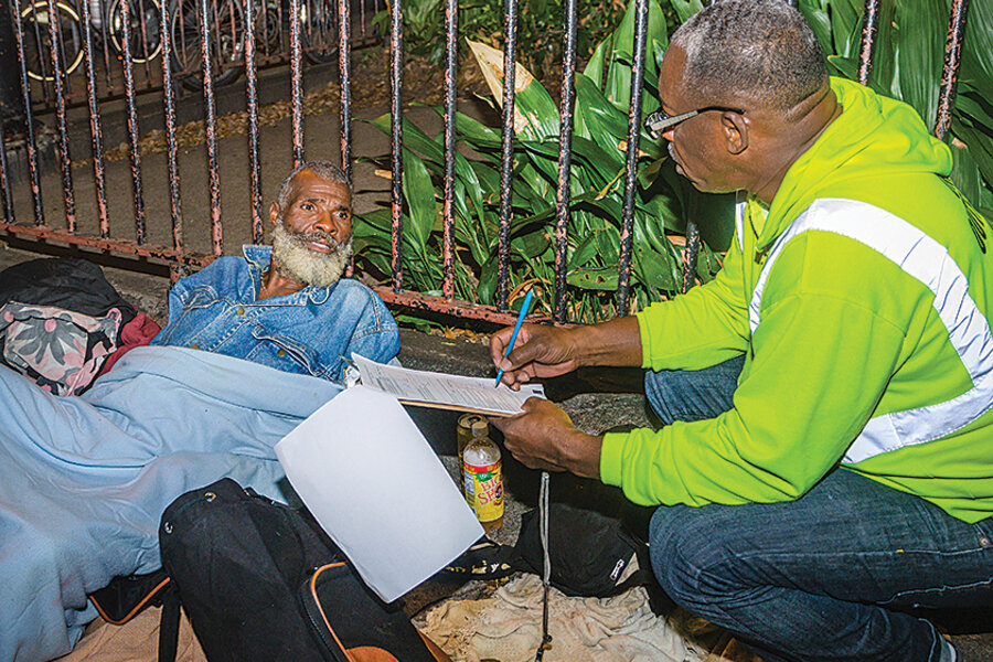New Orleans takes fight against homelessness to the streets - CSMonitor.com