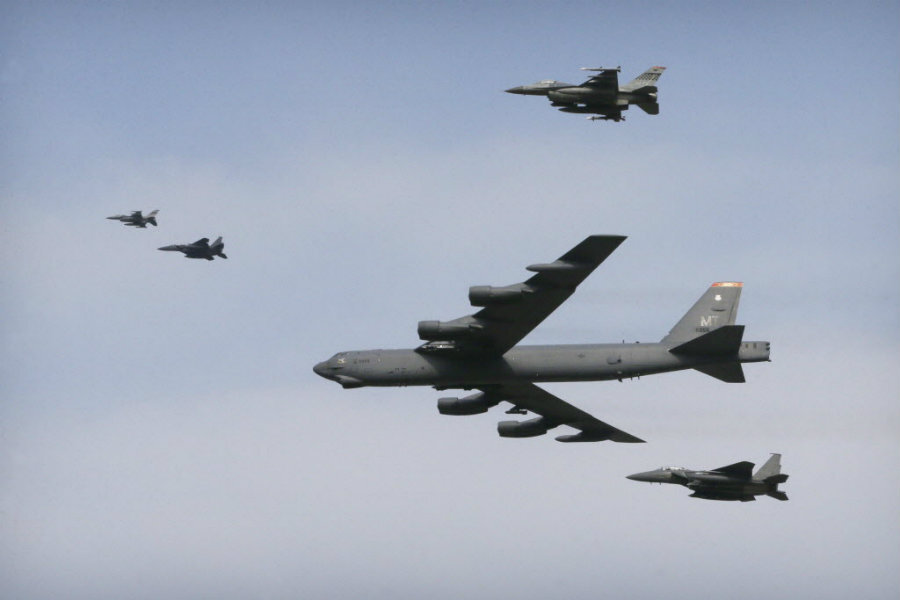 US flies bomber over South Korea after North's nuclear claim ...