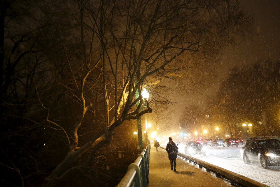 Washington in bullseye of potentially historic blizzard - CSMonitor.com
