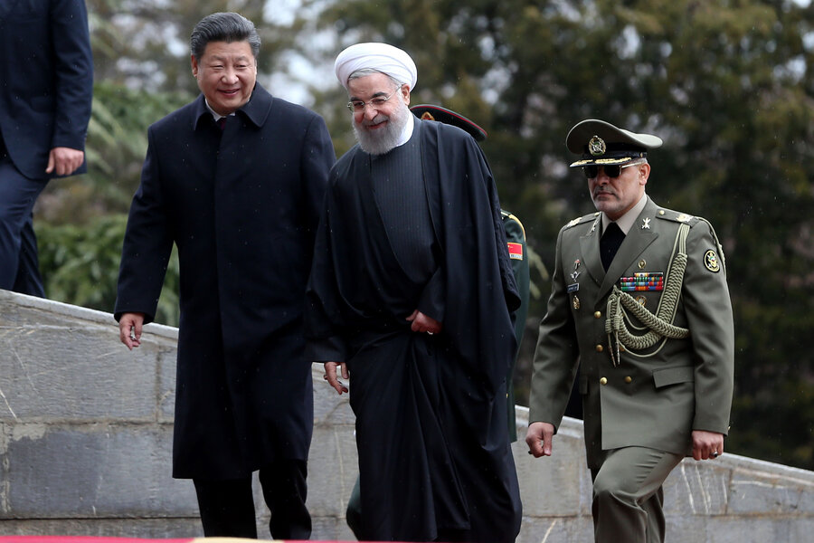 Sanctions now lifted, China seeks 'new chapter' with Iran - CSMonitor.com