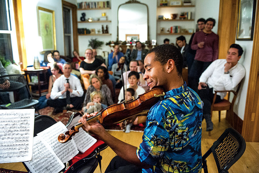 Groupmuse offers a classical ‘party in a box’ - CSMonitor.com