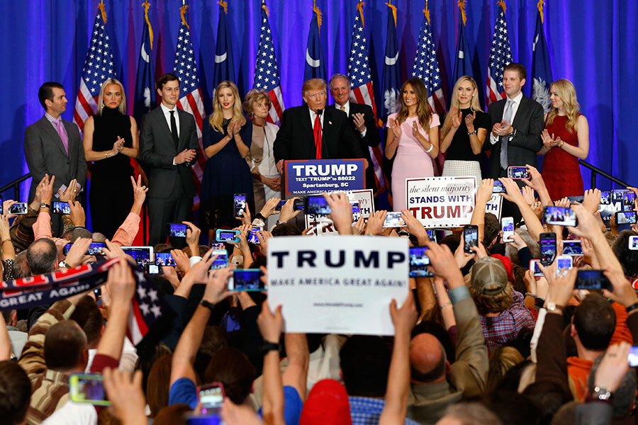 Trump victory in South Carolina primary: Can he be stopped? - CSMonitor.com