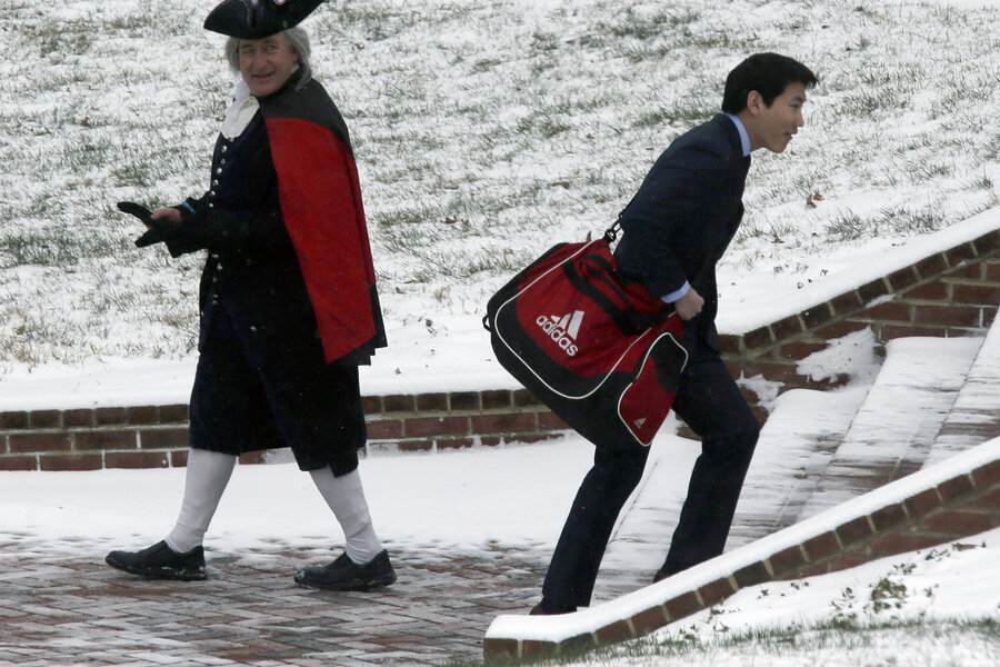 It's George Washington's Birthday. Why don't we have day off ...