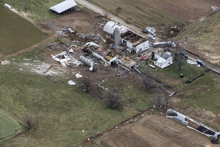 US East Coast, Midwest battered by strong storm systems - CSMonitor.com