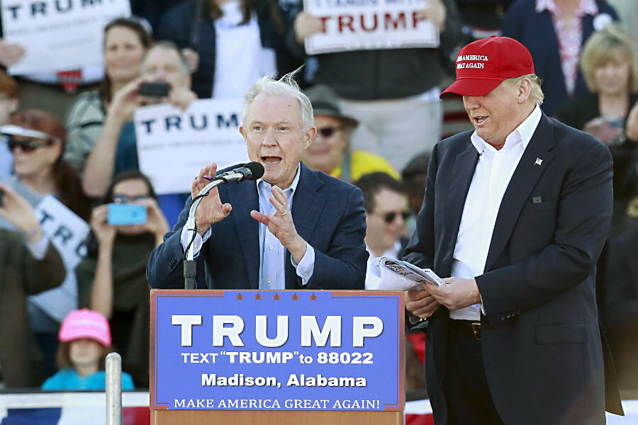 Alabama senator endorses Trump: Is that a big deal? - CSMonitor.com