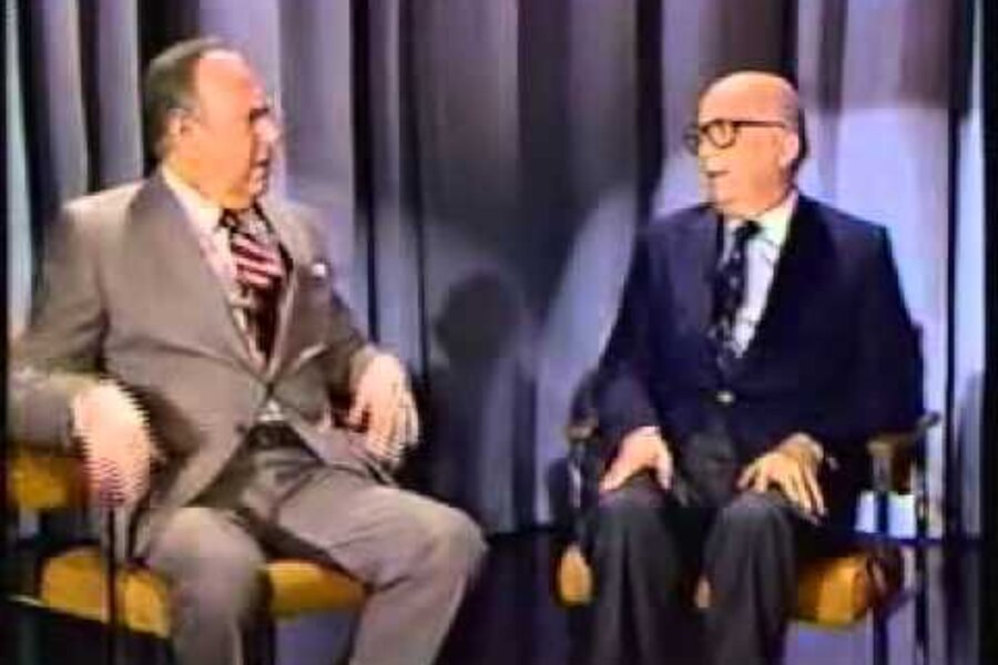 Comedian Bob Elliott of the comedy duo Bob and Ray dies - CSMonitor.com