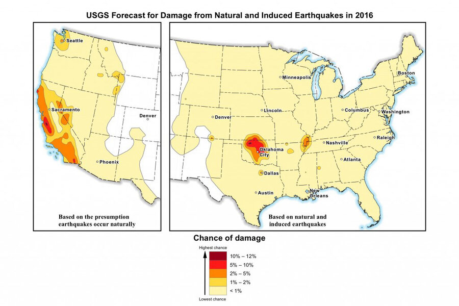 Manmade earthquakes on the rise: How can fracking states lessen tremors ...