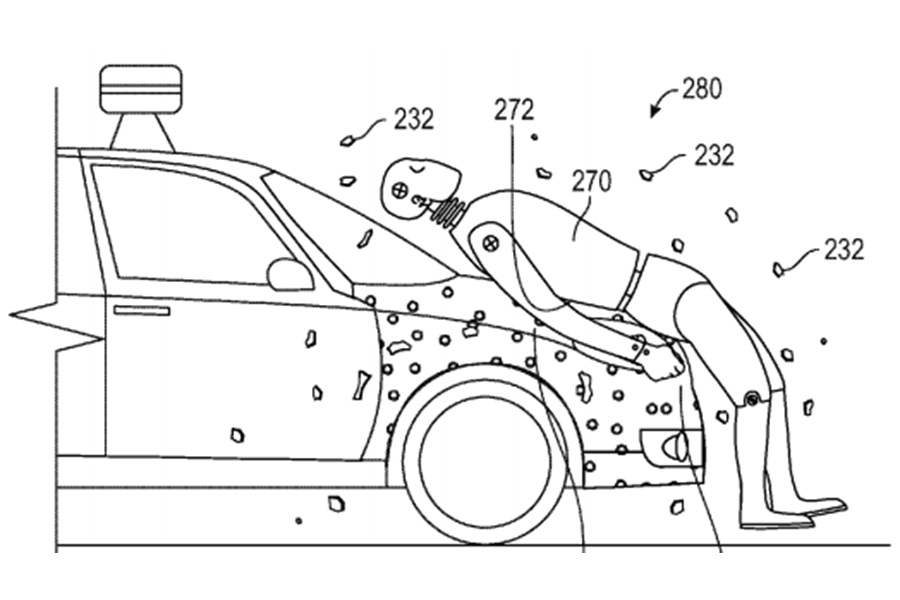 Human flypaper? Google's solution to collisions between cars and ...
