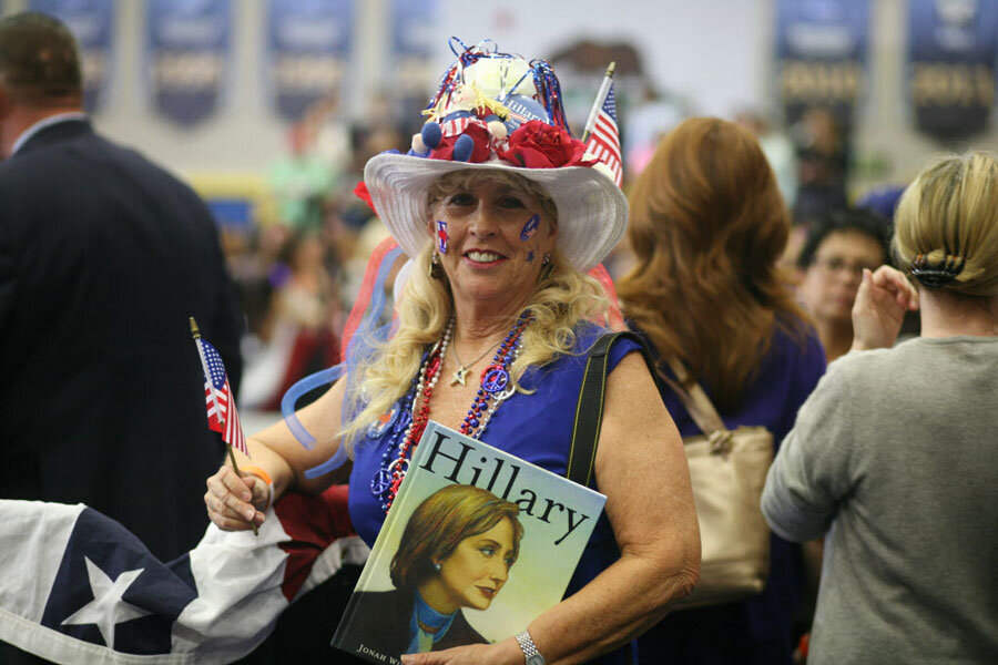 Hillary supporters: We're excited, too, but also practical - CSMonitor.com
