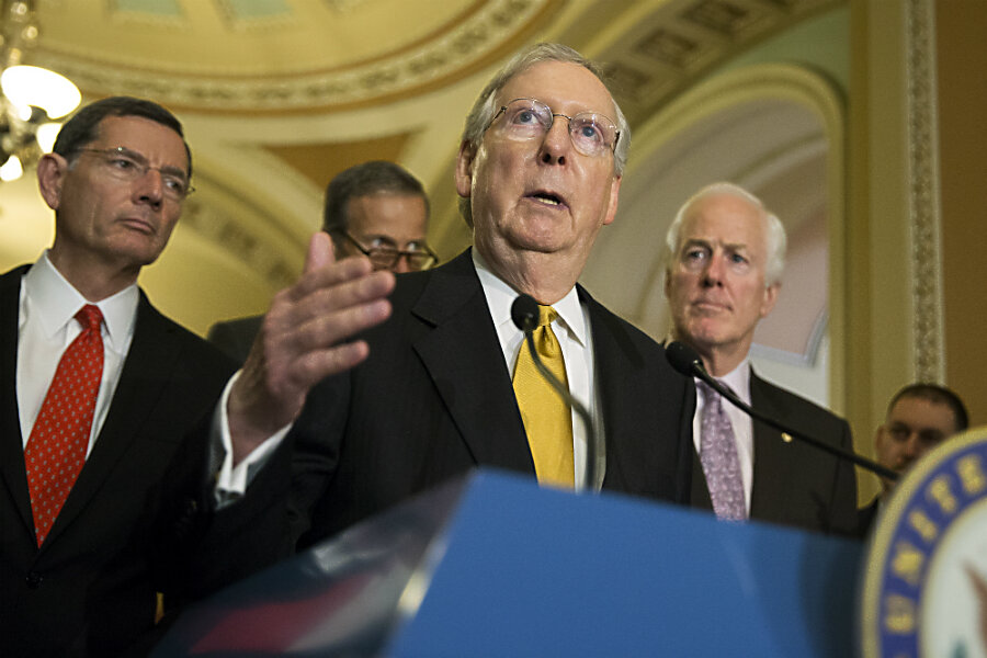 As Congress returns, is it stymied by 'Trump effect'? - CSMonitor.com