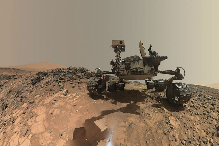 Mars had explosive volcanoes? What the Curiosity rover just stumbled ...
