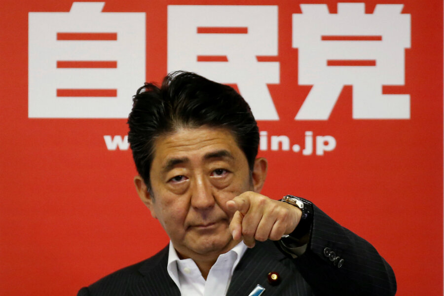 What Abe's stunning win means for Japan's pacifist Constitution ...